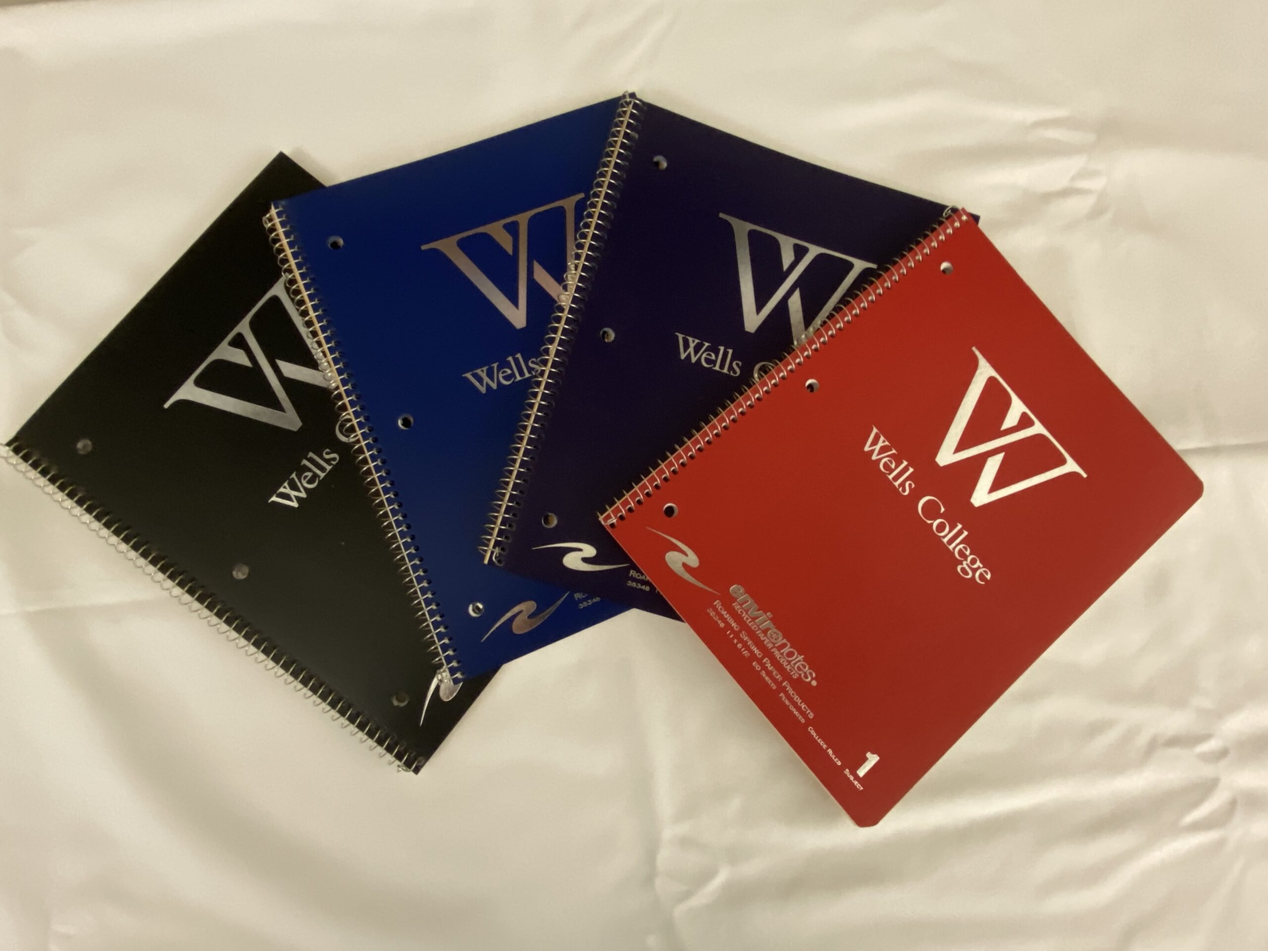 Roaring Spring Wells Logo 1-Subj Notebook 80shts - Wells Campus Store